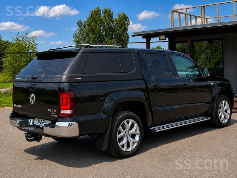 Melns Volkswagen Amarok 2016 Rīga, ar dzinēja tilpumu 3.00 L un nobraukumu 216 tūkst. km par 17900 €, foto 7 vietnē AUTOMOTO.COM.LV