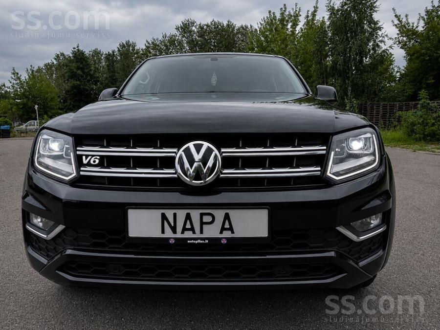 Melns Volkswagen Amarok 2016 Rīga, ar dzinēja tilpumu 3.00 L un nobraukumu 216 tūkst. km par 17900 €, foto 10 vietnē AUTOMOTO.COM.LV