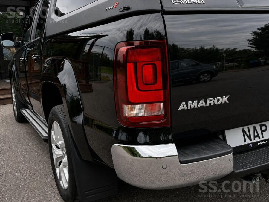 Melns Volkswagen Amarok 2016 Rīga, ar dzinēja tilpumu 3.00 L un nobraukumu 216 tūkst. km par 17900 €, foto 15 vietnē AUTOMOTO.COM.LV