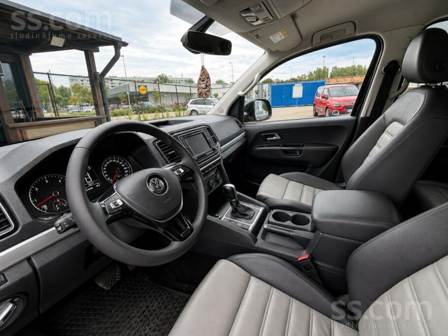 Melns Volkswagen Amarok 2016 Rīga, ar dzinēja tilpumu 3.00 L un nobraukumu 216 tūkst. km par 17900 €, foto 19 vietnē AUTOMOTO.COM.LV