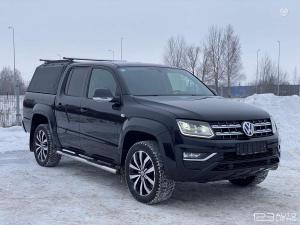 Melns Volkswagen Amarok 2017 Tauragė, ar dzinēja tilpumu 3.00 L un nobraukumu 205 tūkst. km par 18500 €, foto 3 vietnē AUTOMOTO.COM.LV