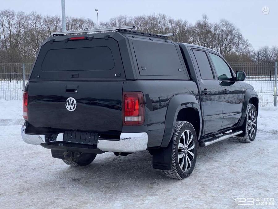 Melns Volkswagen Amarok 2017 Tauragė, ar dzinēja tilpumu 3.00 L un nobraukumu 205 tūkst. km par 18500 €, foto 7 vietnē AUTOMOTO.COM.LV