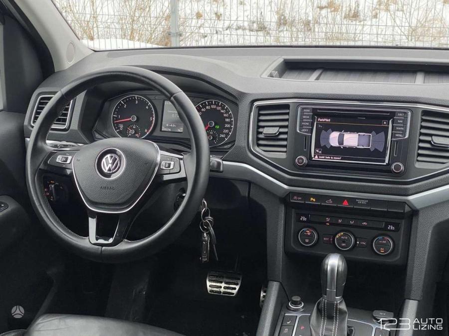 Melns Volkswagen Amarok 2017 Tauragė, ar dzinēja tilpumu 3.00 L un nobraukumu 205 tūkst. km par 18500 €, foto 12 vietnē AUTOMOTO.COM.LV