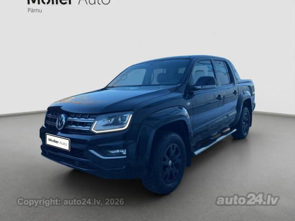 Melns Volkswagen Amarok 2018 Pērnava, ar dzinēja tilpumu 3.00 L un nobraukumu 173 tūkst. km par 24900 €, foto  vietnē AUTOMOTO.COM.LV