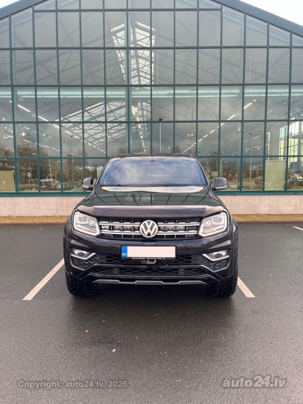 Black Volkswagen Amarok 2020 in Tallinn, with an engine capacity of 3.00 L and mileage of 82 thousand km for 29900 €, photo 4 on AUTOMOTO.COM.LV