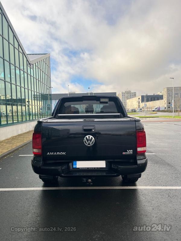 Black Volkswagen Amarok 2020 in Tallinn, with an engine capacity of 3.00 L and mileage of 82 thousand km for 29900 €, photo 6 on AUTOMOTO.COM.LV