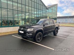 Black Volkswagen Amarok 2020 in Tallinn, with an engine capacity of 3.00 L and mileage of 82 thousand km for 29900 €, photo 3 on AUTOMOTO.COM.LV