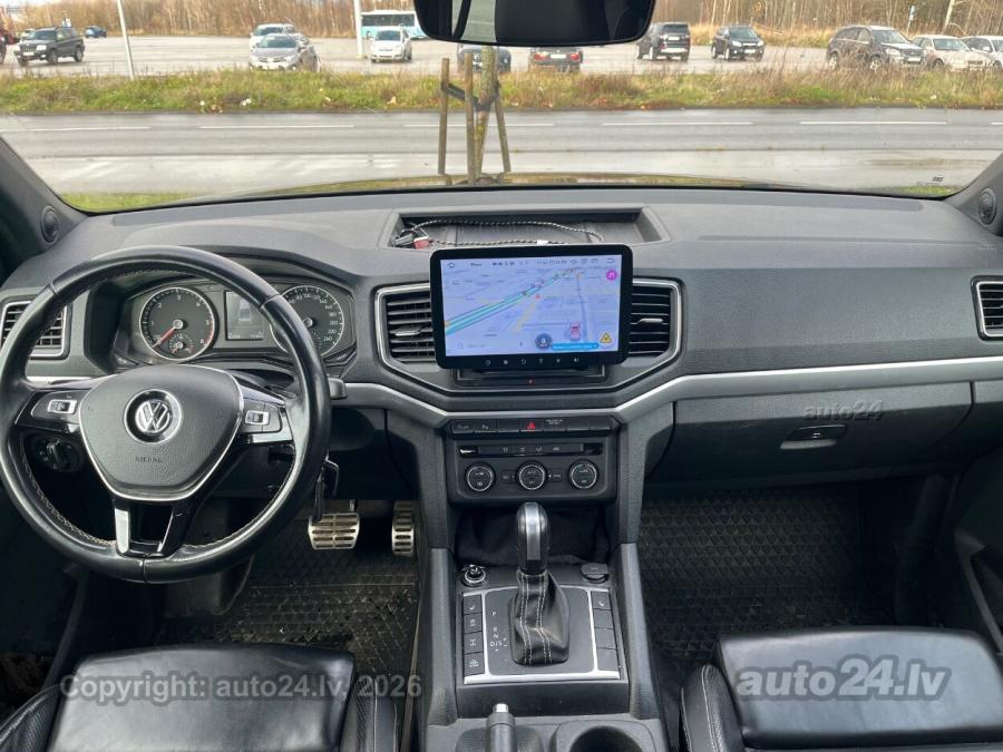 Black Volkswagen Amarok 2020 in Tallinn, with an engine capacity of 3.00 L and mileage of 82 thousand km for 29900 €, photo 12 on AUTOMOTO.COM.LV