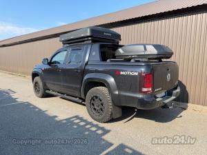 Black Volkswagen Amarok 2020 in Tallinn, with an engine capacity of 3.00 L and mileage of 82 thousand km for 29900 €, photo 15 on AUTOMOTO.COM.LV