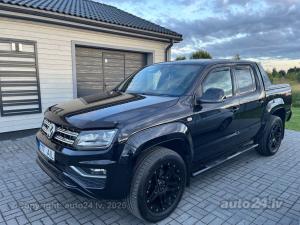 Melns Volkswagen Amarok 2020 Tallina, ar dzinēja tilpumu 3.00 L un nobraukumu 83 tūkst. km par 34900 €, foto  vietnē AUTOMOTO.COM.LV