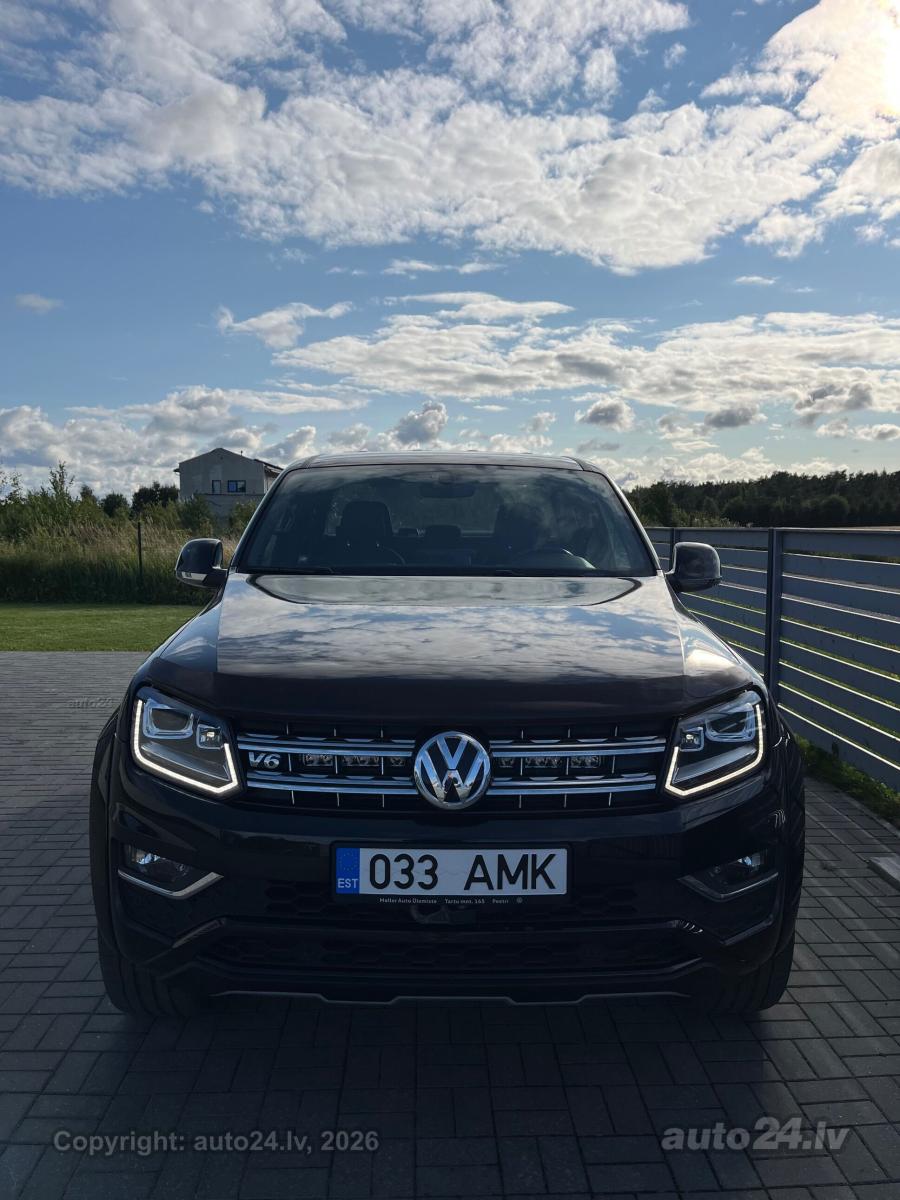 Black Volkswagen Amarok 2020 in Tallinn, with an engine capacity of 3.00 L and mileage of 83 thousand km for 34900 €, photo 5 on AUTOMOTO.COM.LV