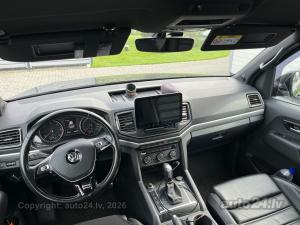 Black Volkswagen Amarok 2020 in Tallinn, with an engine capacity of 3.00 L and mileage of 83 thousand km for 34900 €, photo 9 on AUTOMOTO.COM.LV