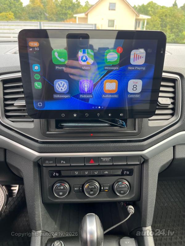 Melns Volkswagen Amarok 2020 Tallina, ar dzinēja tilpumu 3.00 L un nobraukumu 83 tūkst. km par 34900 €, foto 11 vietnē AUTOMOTO.COM.LV