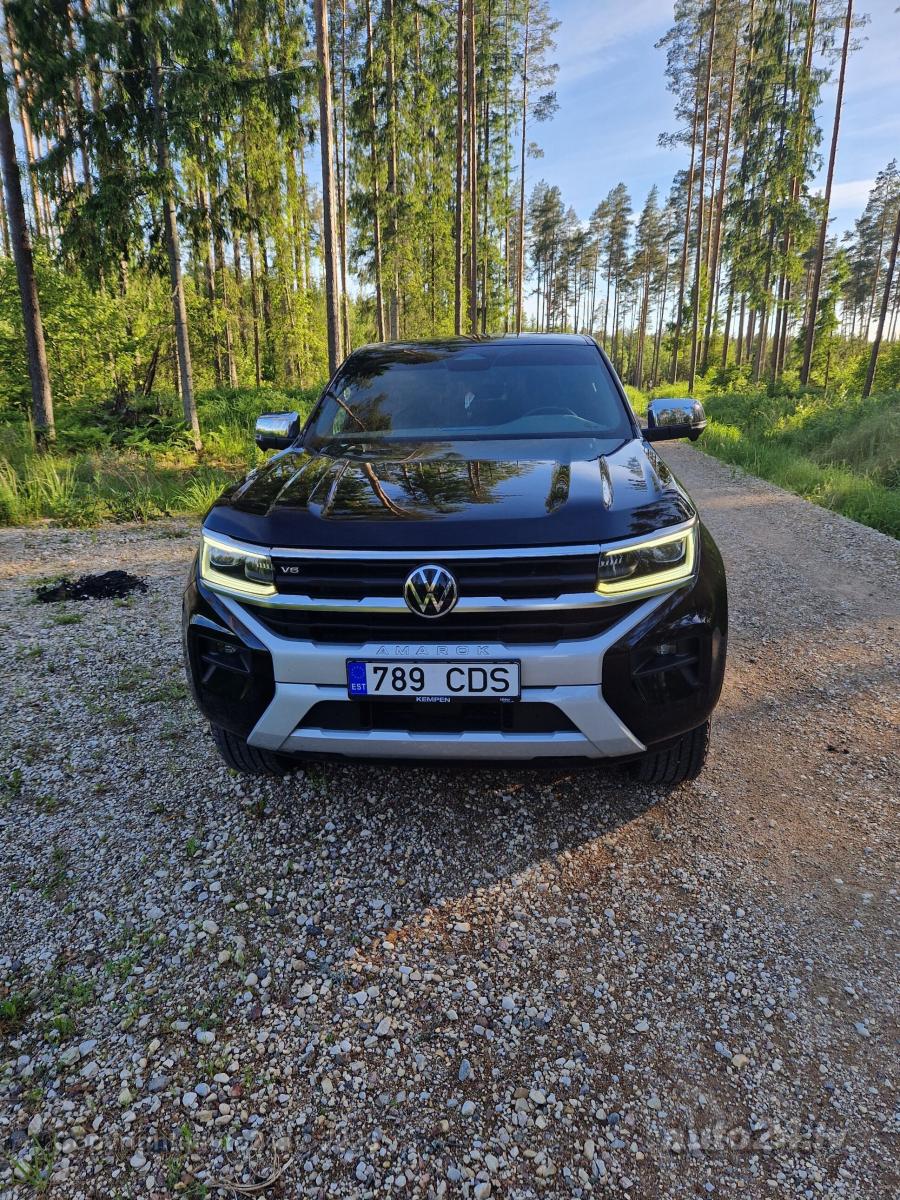 Melns Volkswagen Amarok 2023 Tallina, ar dzinēja tilpumu 0.00 L un nobraukumu 19 tūkst. km par 51800 €, foto 3 vietnē AUTOMOTO.COM.LV