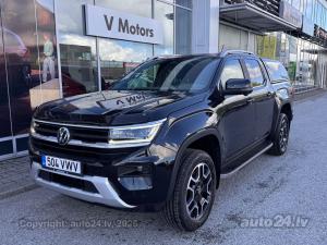 Black Volkswagen Amarok 2025 in Viljandi, with an engine capacity of 3.00 L and mileage of 14 thousand km for 54990 €, photo  on AUTOMOTO.COM.LV