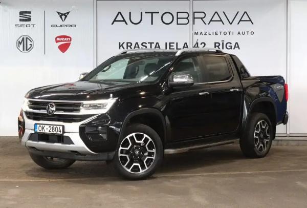 Volkswagen Amarok 2026 Rīga vietnē Melns Volkswagen Amarok 2026 Rīga, ar dzinēja tilpumu 3.00 L un nobraukumu 25 tūkst. km par 54400 €, foto 1 vietnē AUTOMOTO.COM.LV