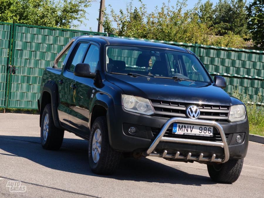 Melns Volkswagen Amarok 2010 Viļņa, ar dzinēja tilpumu 2.00 L un nobraukumu 251 tūkst. km par 6300 €, foto 1 vietnē AUTOMOTO.COM.LV