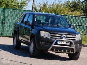 Melns Volkswagen Amarok 2010 Viļņa, ar dzinēja tilpumu 2.00 L un nobraukumu 251 tūkst. km par 6300 €, foto  vietnē AUTOMOTO.COM.LV