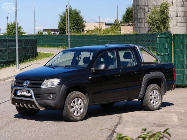 Melns Volkswagen Amarok 2010 Viļņa, ar dzinēja tilpumu 2.00 L un nobraukumu 251 tūkst. km par 6300 €, foto 4 vietnē AUTOMOTO.COM.LV