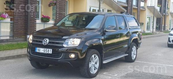 Melns Volkswagen Amarok 2011 Rīga, ar dzinēja tilpumu 2.00 L un nobraukumu 420 tūkst. km par 6990 €, foto 1 vietnē AUTOMOTO.COM.LV