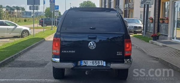 Melns Volkswagen Amarok 2011 Rīga, ar dzinēja tilpumu 2.00 L un nobraukumu 420 tūkst. km par 6990 €, foto 6 vietnē AUTOMOTO.COM.LV