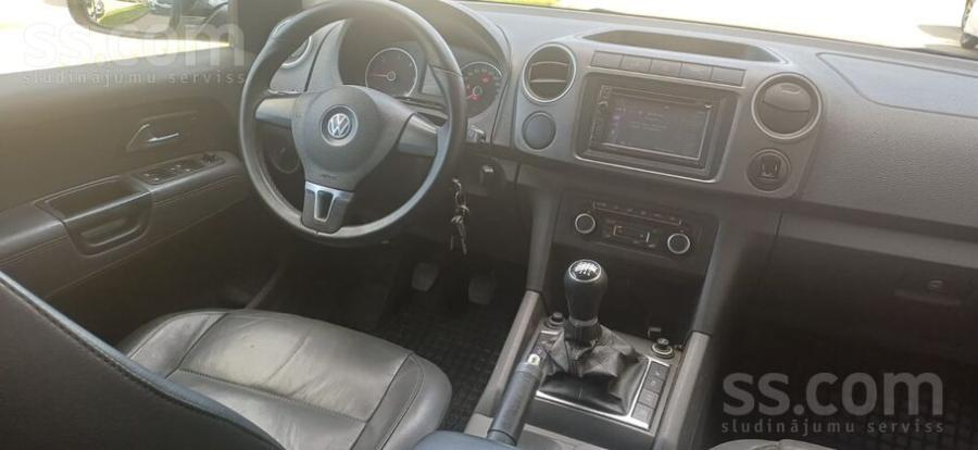 Melns Volkswagen Amarok 2011 Rīga, ar dzinēja tilpumu 2.00 L un nobraukumu 420 tūkst. km par 6990 €, foto 11 vietnē AUTOMOTO.COM.LV