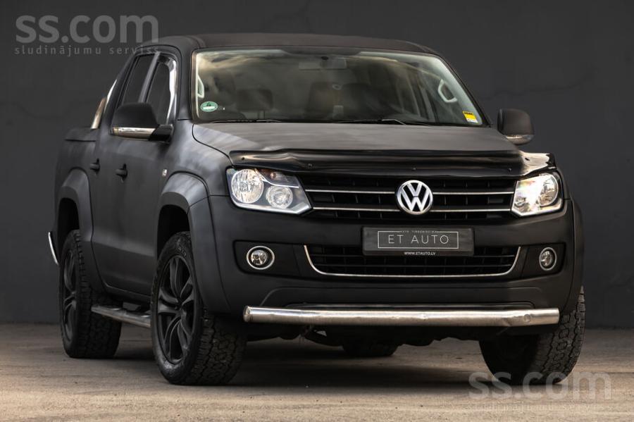 Melns Volkswagen Amarok 2011 Jelgava, ar dzinēja tilpumu 2.00 L un nobraukumu 232 tūkst. km par 14000 €, foto 5 vietnē AUTOMOTO.COM.LV