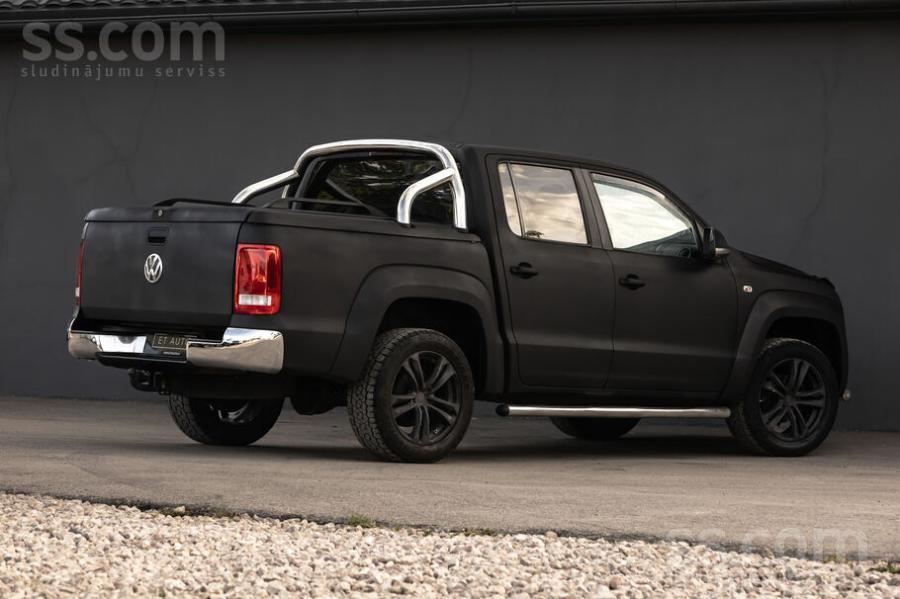 Melns Volkswagen Amarok 2011 Jelgava, ar dzinēja tilpumu 2.00 L un nobraukumu 232 tūkst. km par 14000 €, foto 8 vietnē AUTOMOTO.COM.LV