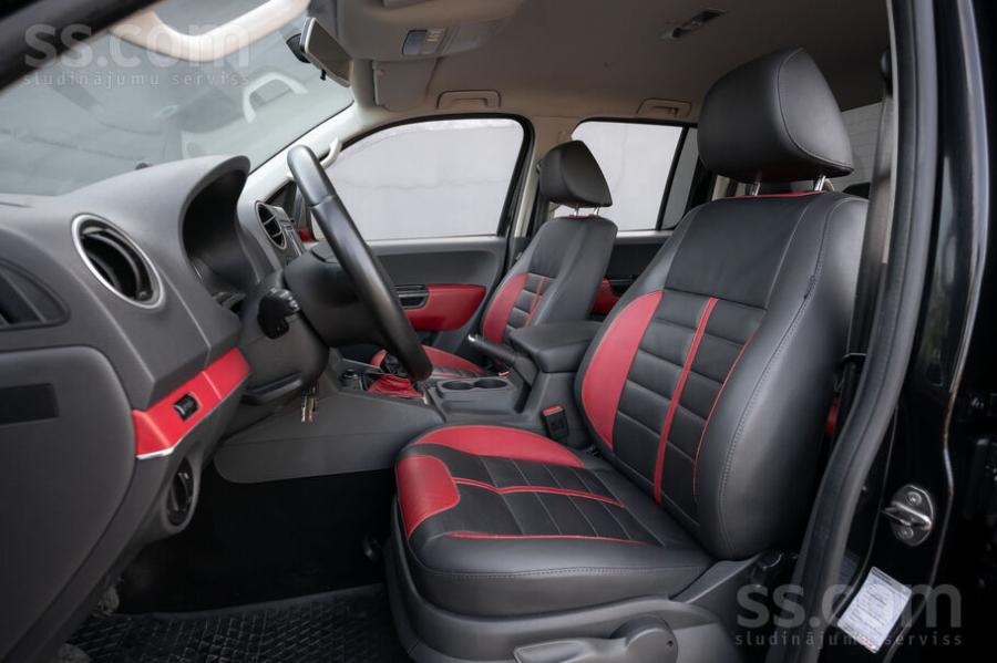 Melns Volkswagen Amarok 2011 Jelgava, ar dzinēja tilpumu 2.00 L un nobraukumu 232 tūkst. km par 14000 €, foto 17 vietnē AUTOMOTO.COM.LV