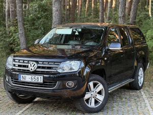 Black Volkswagen Amarok 2011 in Jurmala, with an engine capacity of 2.00 L and mileage of 425 thousand km for 8500 €, photo 3 on AUTOMOTO.COM.LV