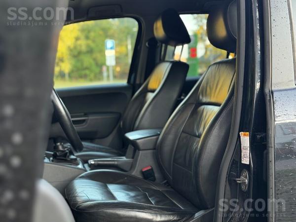 Melns Volkswagen Amarok 2011 Jūrmala, ar dzinēja tilpumu 2.00 L un nobraukumu 425 tūkst. km par 8500 €, foto 6 vietnē AUTOMOTO.COM.LV