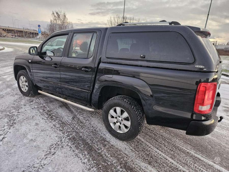 Melns Volkswagen Amarok 2012 Telšiai, ar dzinēja tilpumu 2.00 L un nobraukumu 271 tūkst. km par 8850 €, foto 5 vietnē AUTOMOTO.COM.LV