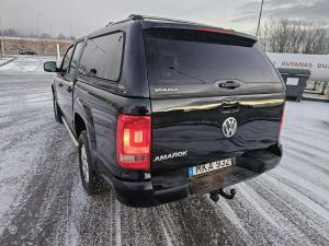 Melns Volkswagen Amarok 2012 Telšiai, ar dzinēja tilpumu 2.00 L un nobraukumu 271 tūkst. km par 8850 €, foto 7 vietnē AUTOMOTO.COM.LV