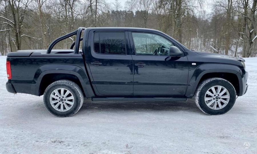 Melns Volkswagen Amarok 2012 Viļņa, ar dzinēja tilpumu 1.97 L un nobraukumu 365 tūkst. km par 11500 €, foto 6 vietnē AUTOMOTO.COM.LV