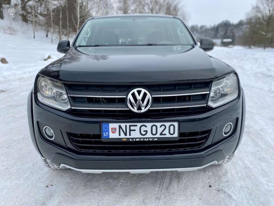 Melns Volkswagen Amarok 2012 Viļņa, ar dzinēja tilpumu 1.97 L un nobraukumu 365 tūkst. km par 11500 €, foto 8 vietnē AUTOMOTO.COM.LV