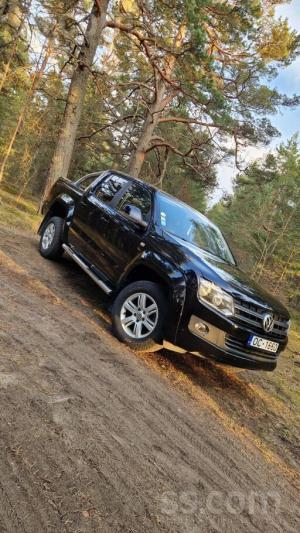 Melns Volkswagen Amarok 2012 Liepāja, ar dzinēja tilpumu 2.00 L un nobraukumu 209 tūkst. km par 11600 €, foto 3 vietnē AUTOMOTO.COM.LV