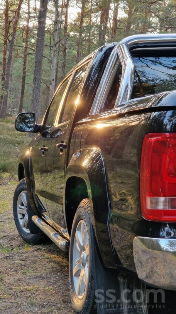 Melns Volkswagen Amarok 2012 Liepāja, ar dzinēja tilpumu 2.00 L un nobraukumu 209 tūkst. km par 11600 €, foto 3 vietnē AUTOMOTO.COM.LV