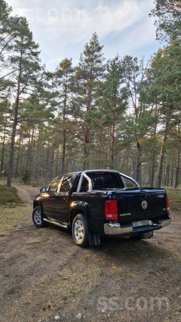 Melns Volkswagen Amarok 2012 Liepāja, ar dzinēja tilpumu 2.00 L un nobraukumu 209 tūkst. km par 11600 €, foto 4 vietnē AUTOMOTO.COM.LV
