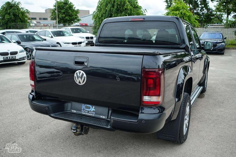 Black Volkswagen Amarok 2012 in Marijampole, with an engine capacity of 2.00 L and mileage of 270 thousand km for 10950 €, photo 11 on AUTOMOTO.COM.LV