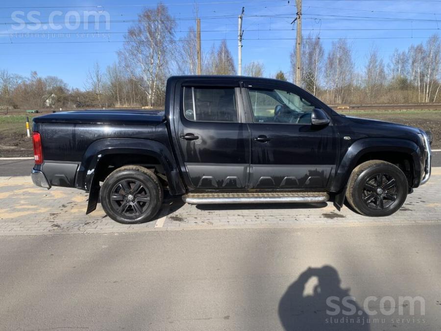 Melns Volkswagen Amarok 2012 Rīga, ar dzinēja tilpumu 2.00 L un nobraukumu 344 tūkst. km par 6500 €, foto 9 vietnē AUTOMOTO.COM.LV