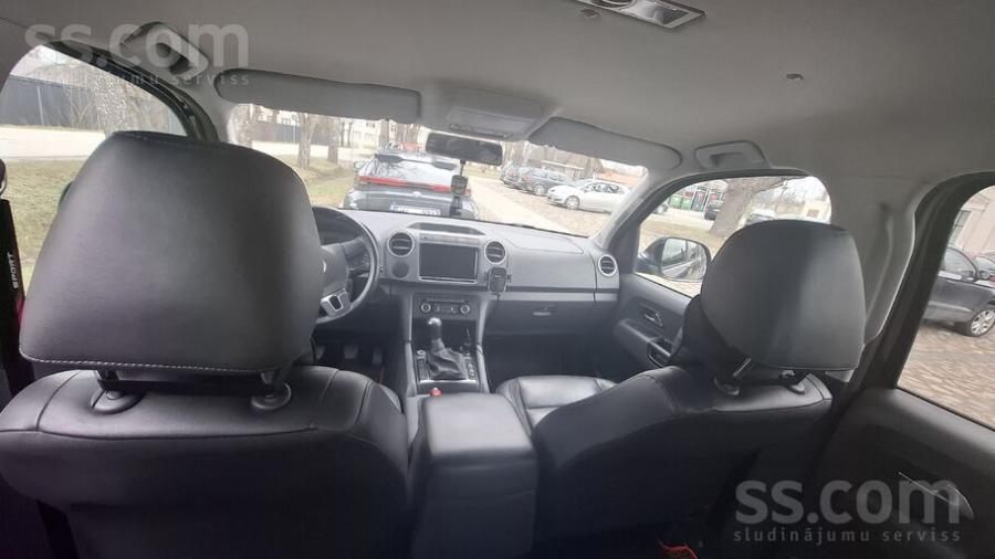 Melns Volkswagen Amarok 2012 Aizkraukle, ar dzinēja tilpumu 2.00 L un nobraukumu 236 tūkst. km par 11100 €, foto 4 vietnē AUTOMOTO.COM.LV