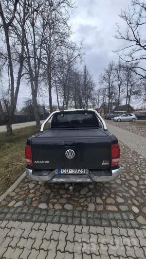 Melns Volkswagen Amarok 2012 Aizkraukle, ar dzinēja tilpumu 2.00 L un nobraukumu 236 tūkst. km par 11100 €, foto 5 vietnē AUTOMOTO.COM.LV