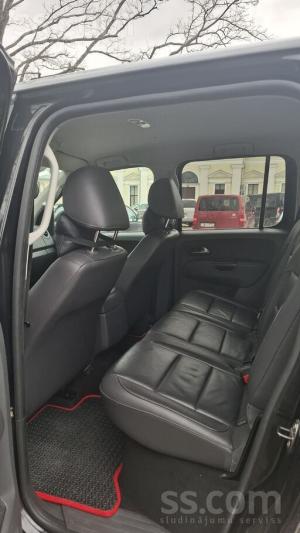 Melns Volkswagen Amarok 2012 Aizkraukle, ar dzinēja tilpumu 2.00 L un nobraukumu 236 tūkst. km par 11100 €, foto 6 vietnē AUTOMOTO.COM.LV