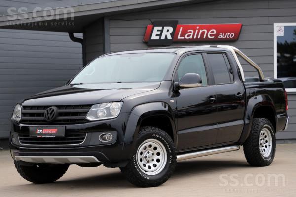 Melns Volkswagen Amarok 2013 Tukums, ar dzinēja tilpumu 2.00 L un nobraukumu 205 tūkst. km par 10000 €, foto 2 vietnē AUTOMOTO.COM.LV