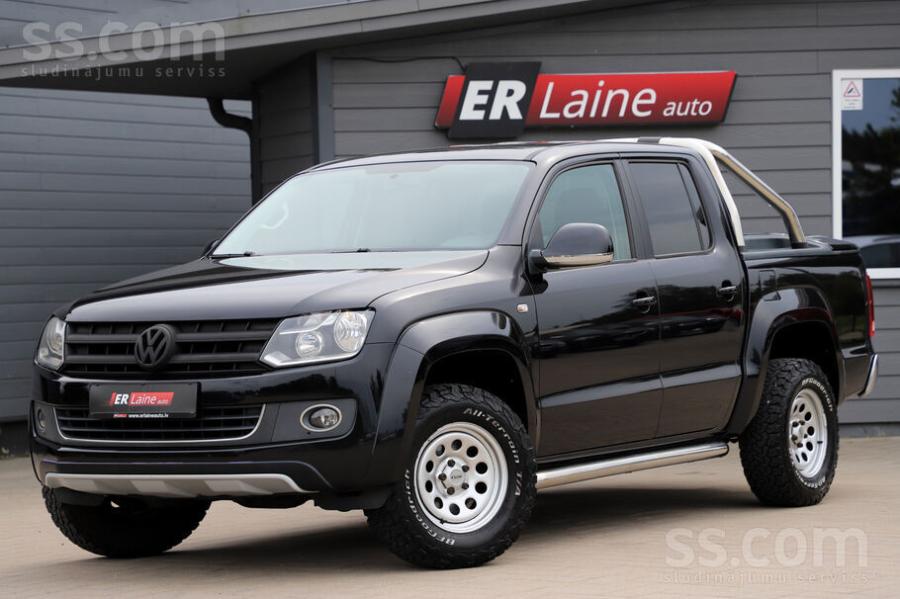 Melns Volkswagen Amarok 2013 Tukums, ar dzinēja tilpumu 2.00 L un nobraukumu 205 tūkst. km par 10000 €, foto 3 vietnē AUTOMOTO.COM.LV