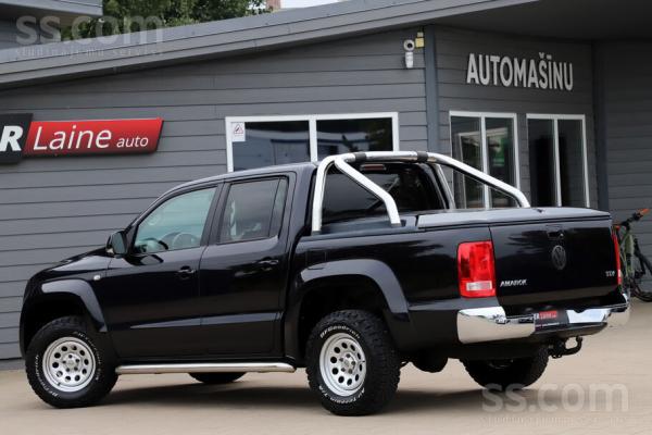 Melns Volkswagen Amarok 2013 Tukums, ar dzinēja tilpumu 2.00 L un nobraukumu 205 tūkst. km par 10000 €, foto 6 vietnē AUTOMOTO.COM.LV