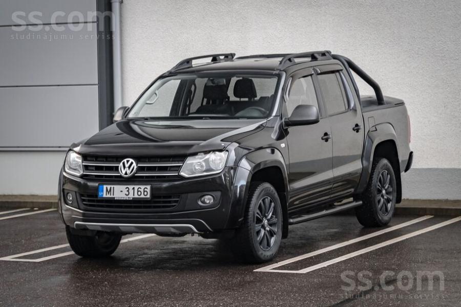 Melns Volkswagen Amarok 2014 Rīga, ar dzinēja tilpumu 2.00 L un nobraukumu 0 tūkst. km par 12500 €, foto 1 vietnē AUTOMOTO.COM.LV
