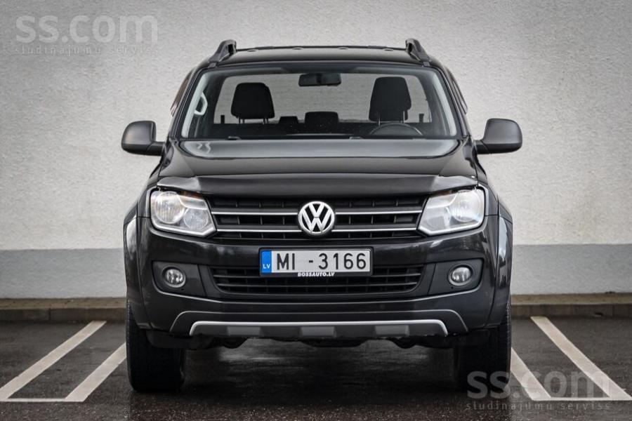 Melns Volkswagen Amarok 2014 Rīga, ar dzinēja tilpumu 2.00 L un nobraukumu 0 tūkst. km par 12500 €, foto 2 vietnē AUTOMOTO.COM.LV