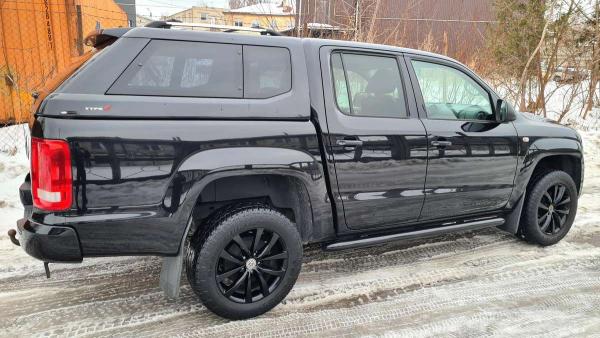 Melns Volkswagen Amarok 2014 Kauņa, ar dzinēja tilpumu 2.00 L un nobraukumu 202 tūkst. km par 13900 €, foto 11 vietnē AUTOMOTO.COM.LV