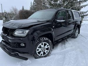 Black Volkswagen Amarok 2015 in Kaunas, with an engine capacity of 1.97 L and mileage of 143 thousand km for 8950 €, photo 5 on AUTOMOTO.COM.LV